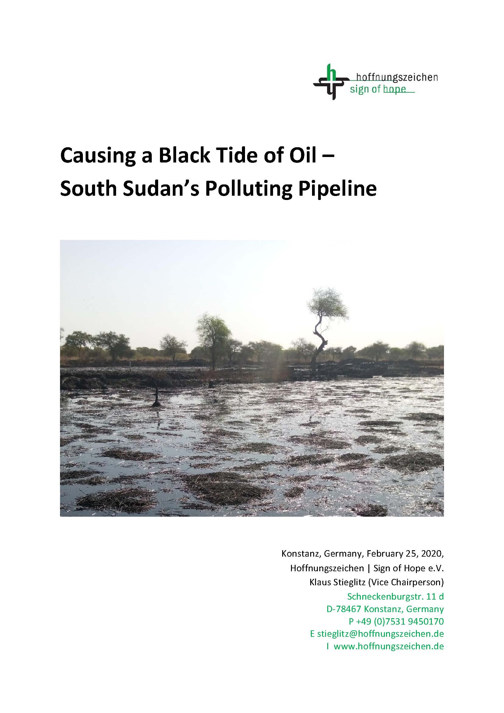 South Sudan: Oil industry pollutes people's drinking water ...